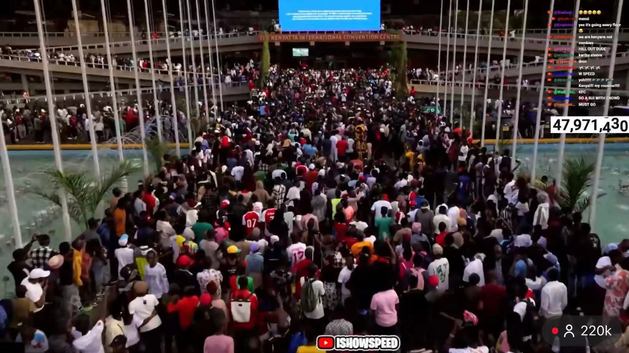 IShowSpeed Crowds in Kenya: Viral Chaos & Security Risks